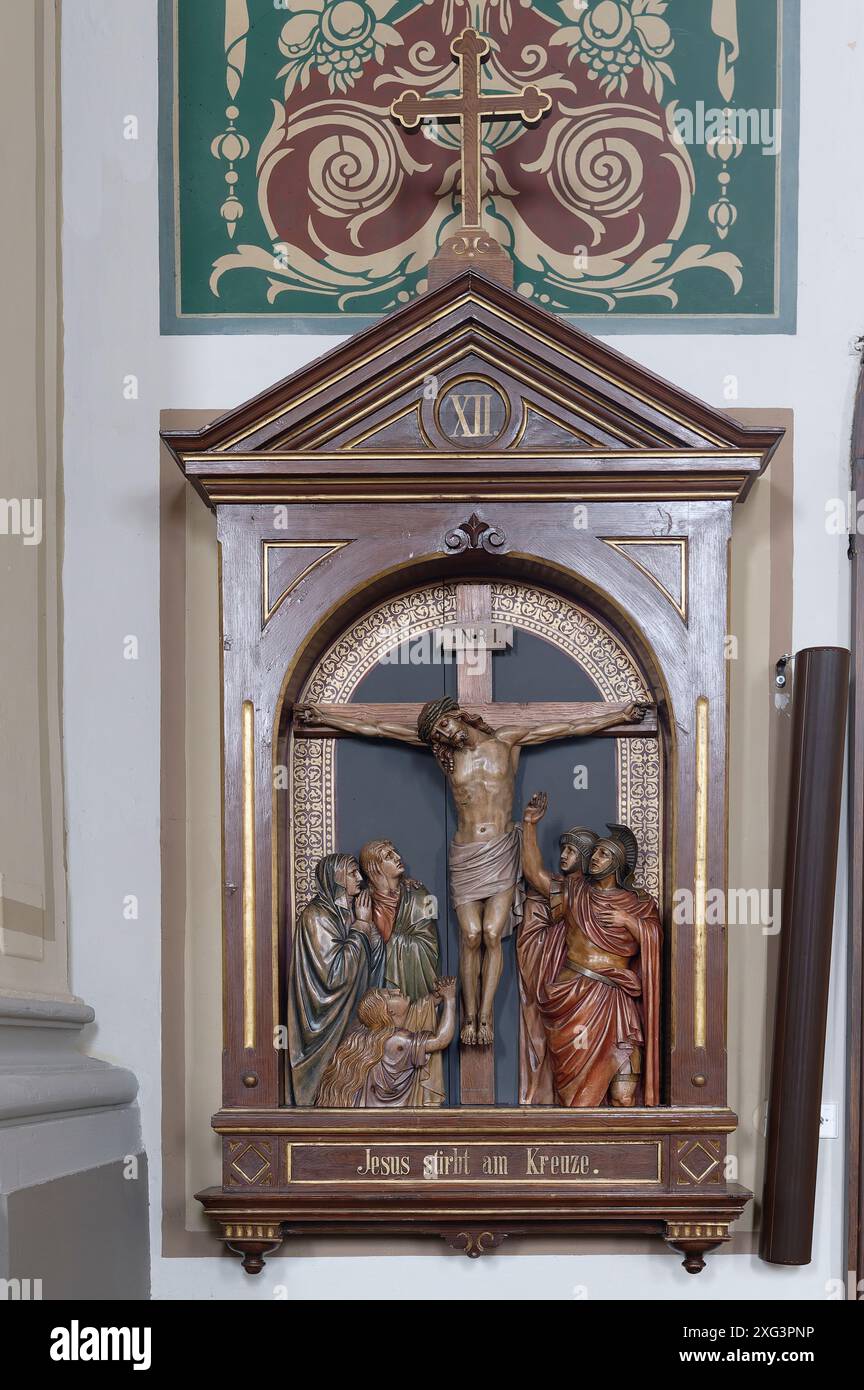 Bad Ischl, Upper Austria, Austria. Parish Church of St. Nicholas in Bad ...