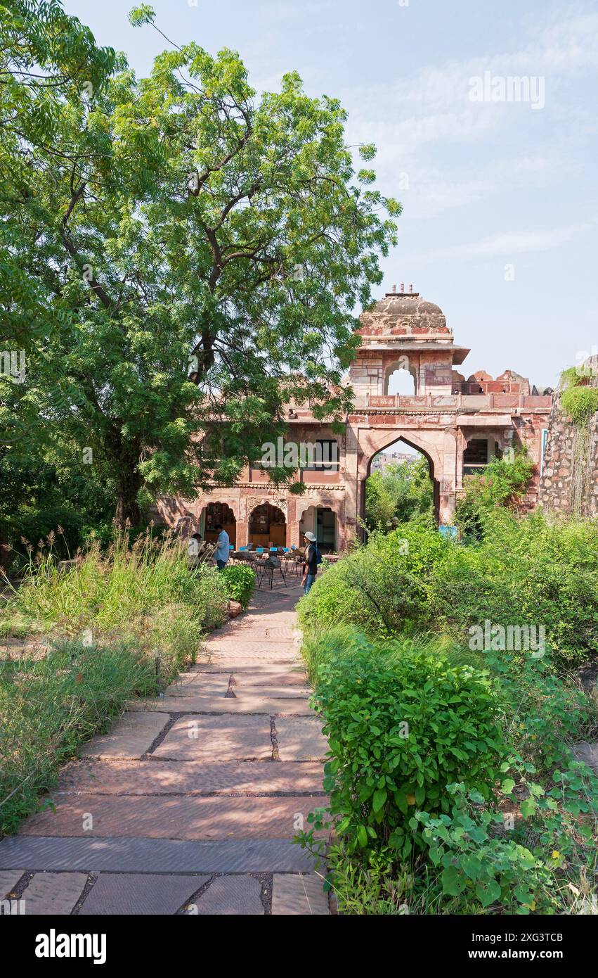 Entrance gate of Rao Jodha Desert Rock Park, Jodhpur, Rajasthan, India ...