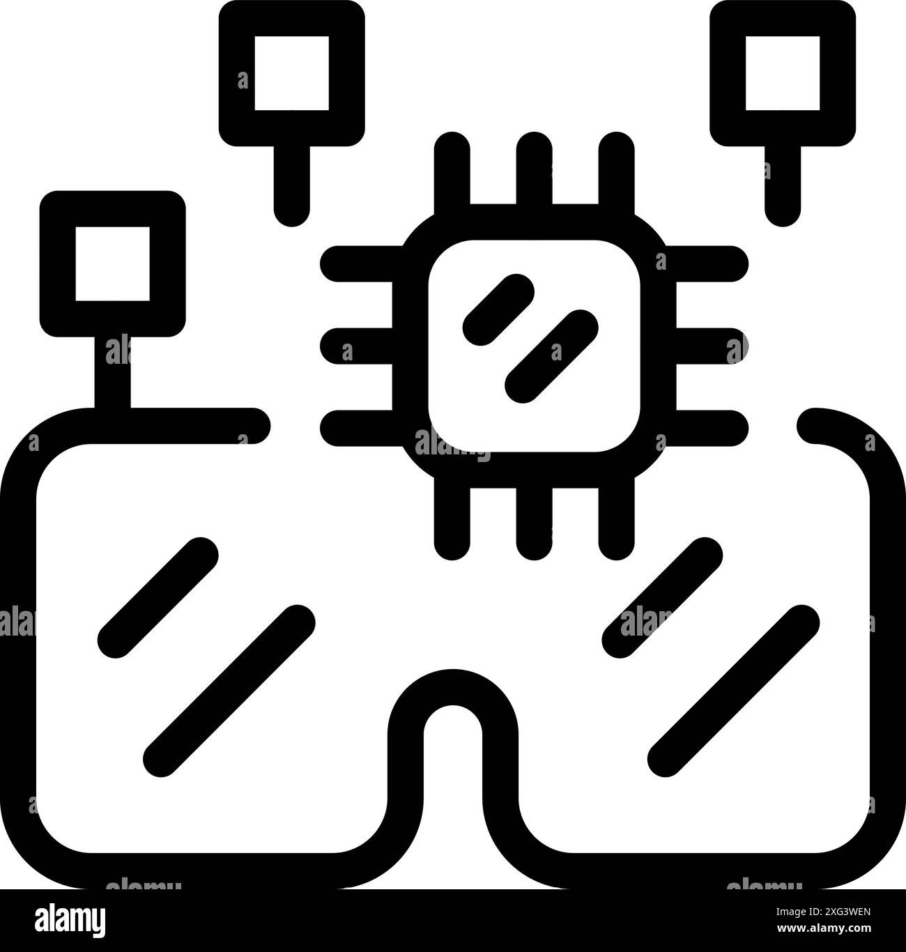 Using high tech Black and White Stock Photos & Images - Alamy