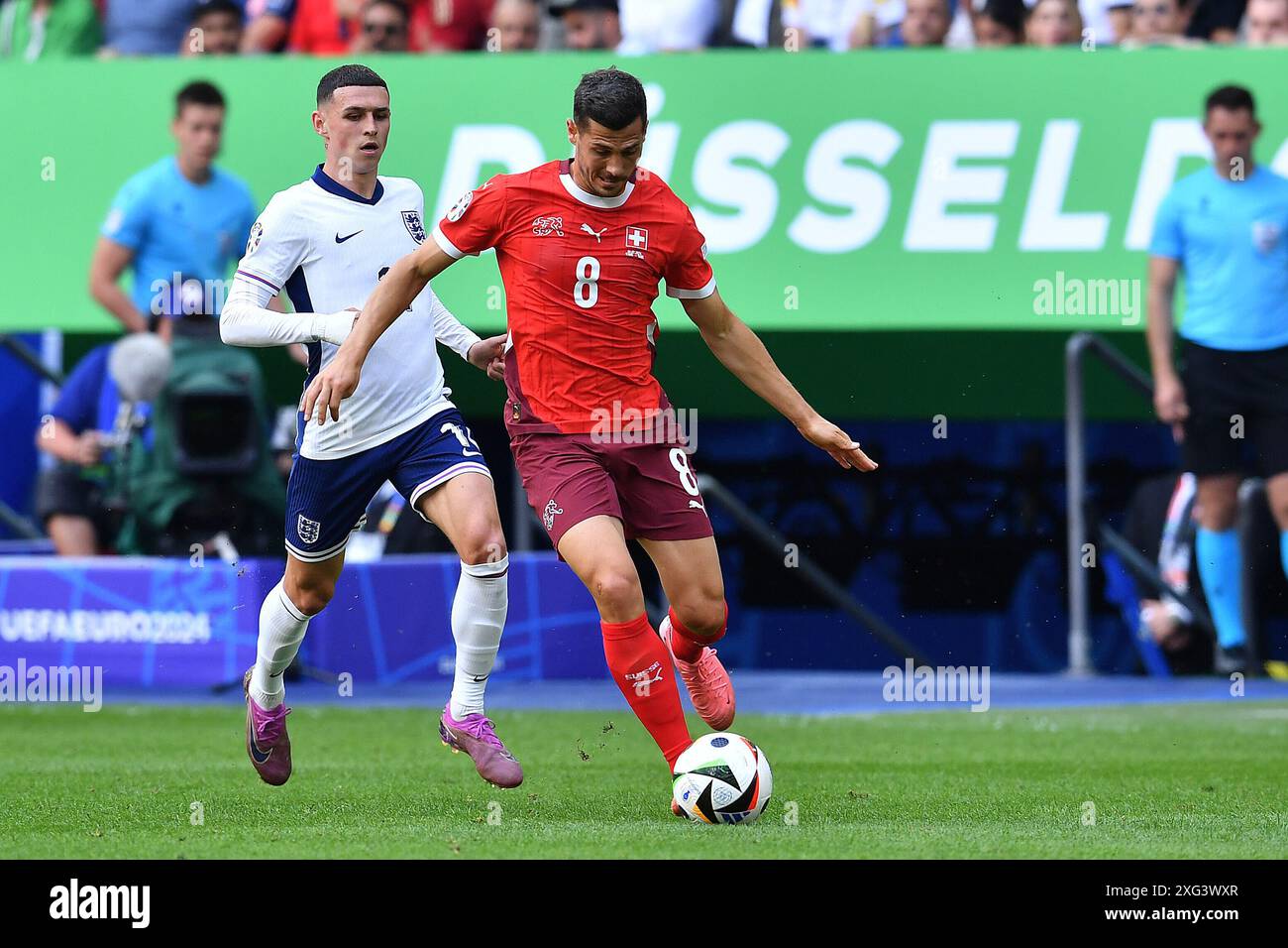 Duesseldorf, Fussball UEFA EURO 2024 Viertelfinale England - Schweiz am ...