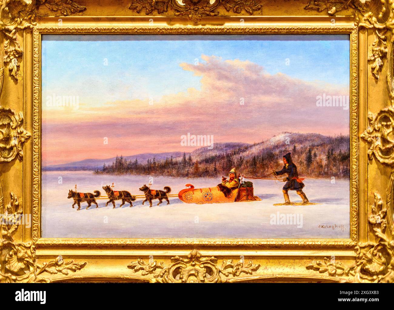 Drawing dog cart hi-res stock photography and images - Alamy