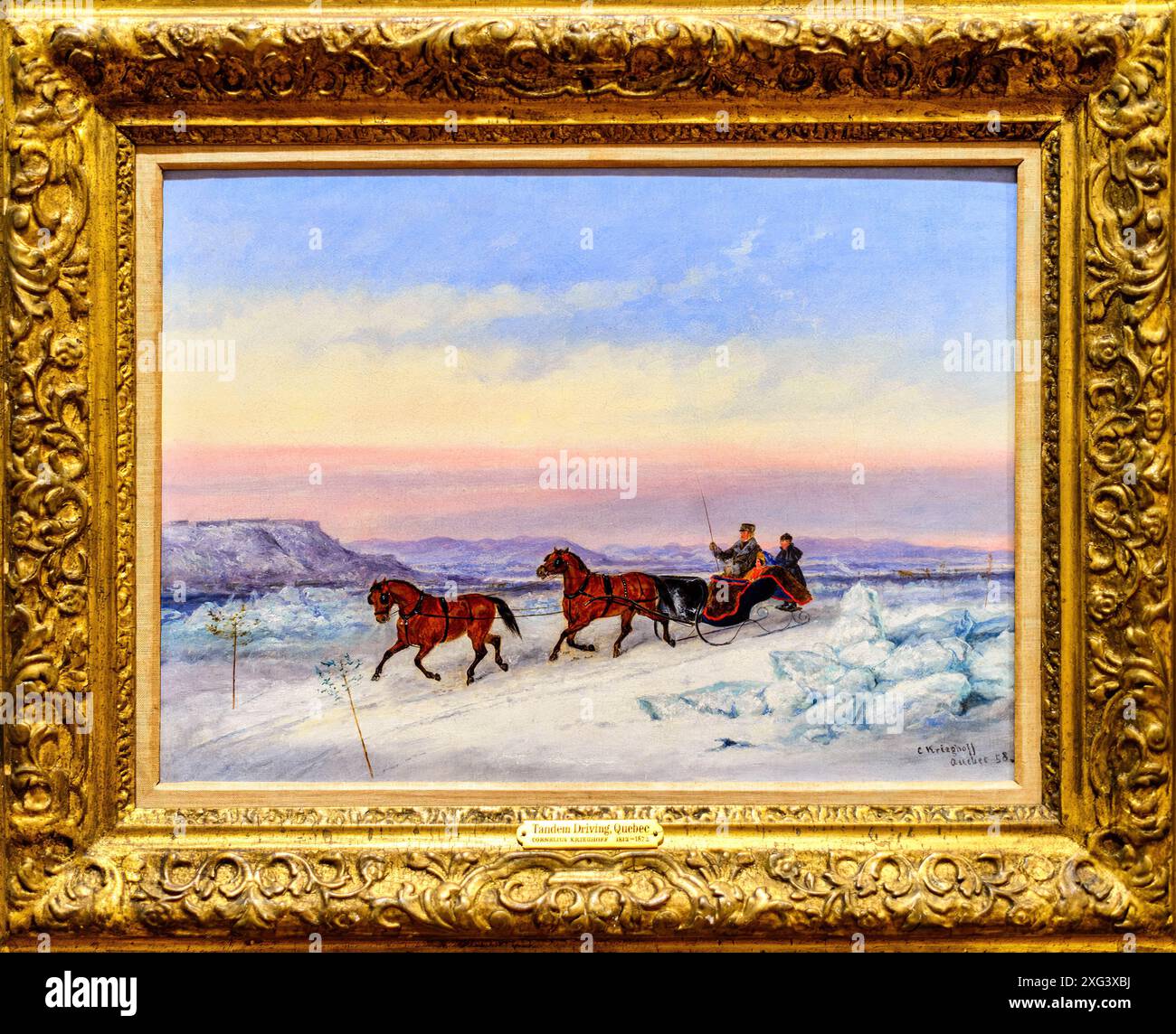 Canadian landscape painting hi-res stock photography and images - Alamy