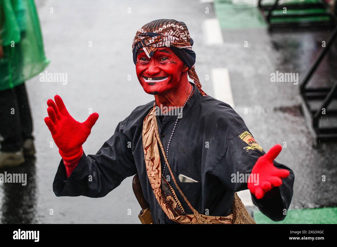 Bandung, West Java, Indonesia. 6th July, 2024. A performer takes part ...