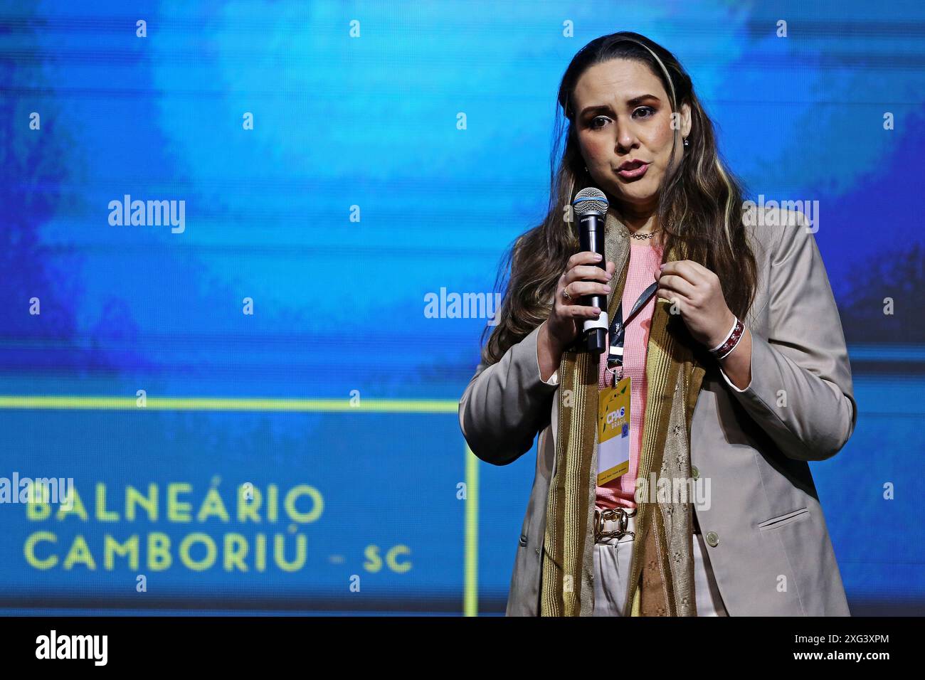 Balneario Camboriu, Brazil. 07th July, 2024. Anelin Suarez ...