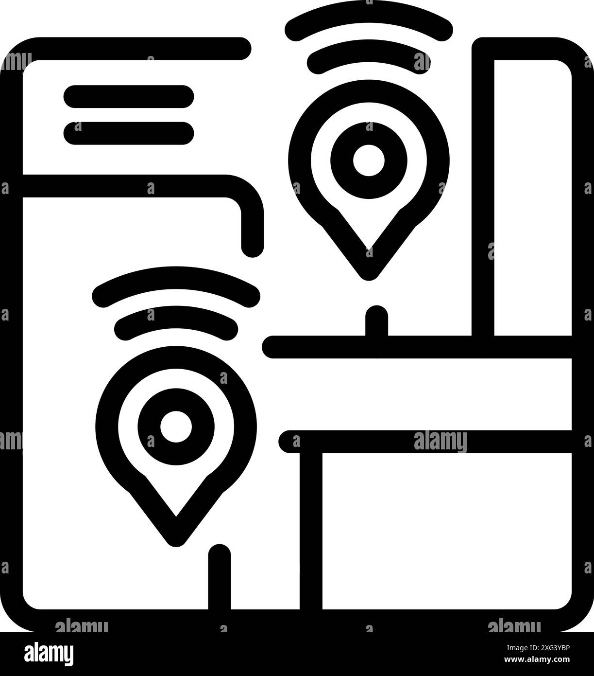 Wayfinding map Black and White Stock Photos & Images - Alamy