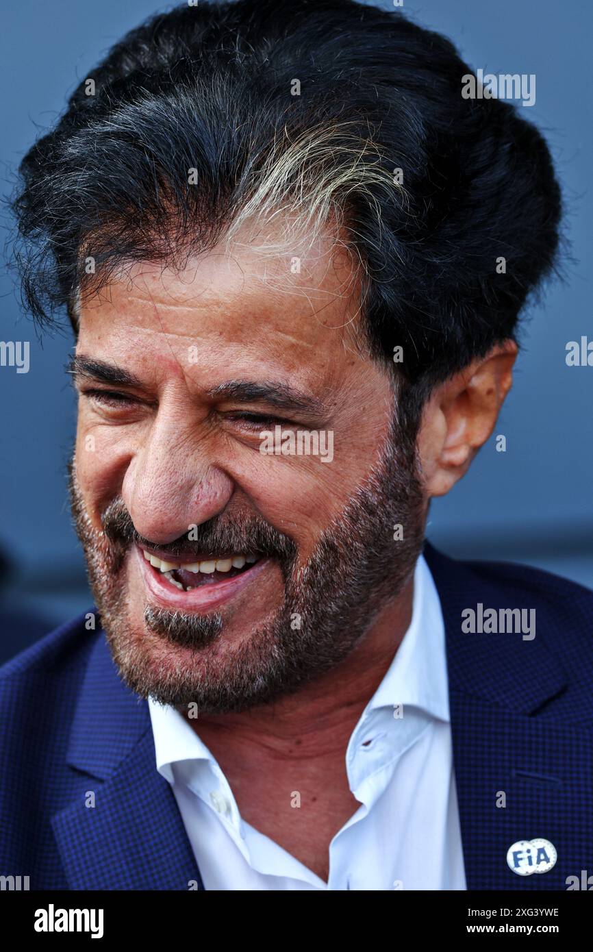Silverstone, UK. 06th July, 2024. Mohammed Bin Sulayem (UAE) FIA ...