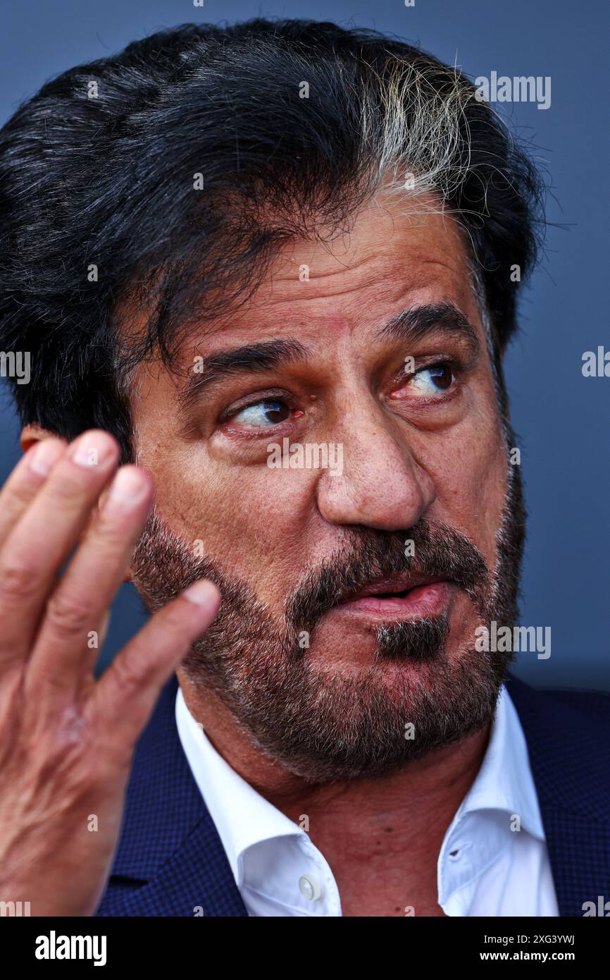 Silverstone, UK. 06th July, 2024. Mohammed Bin Sulayem (UAE) FIA ...