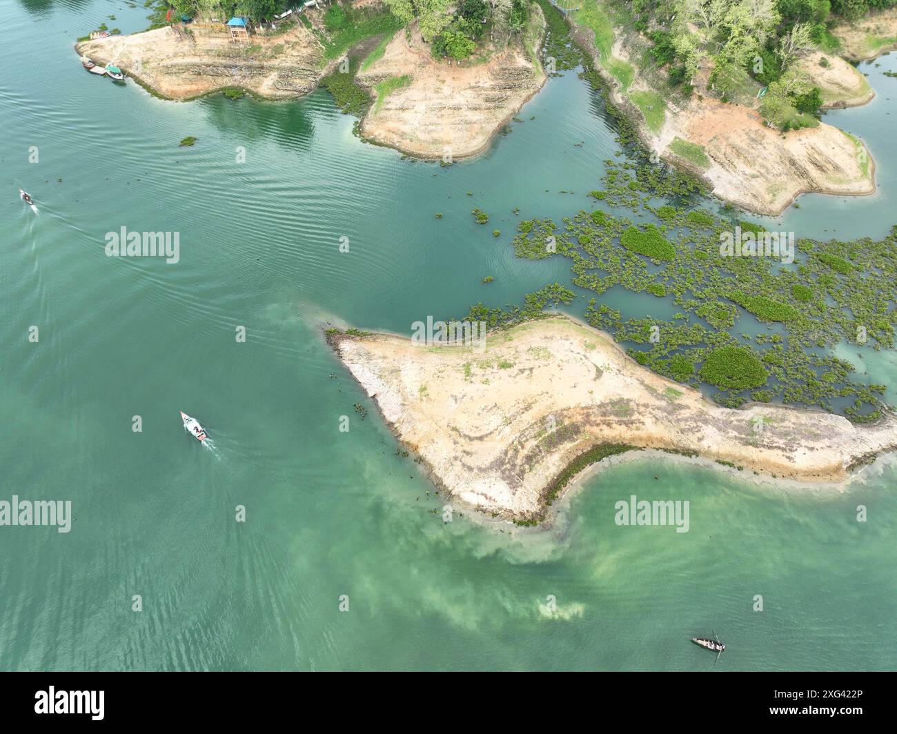 Aerial view of beautiful Kaptai lake in Rangamati, Bangladesh Stock Photo - Alamy