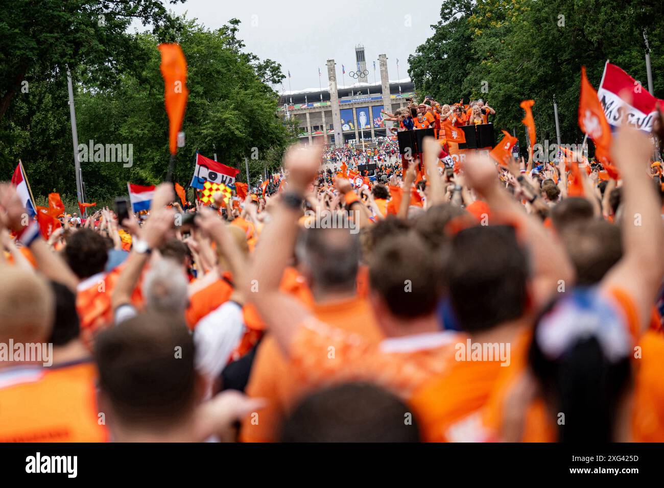 Berlin, Germany. 06th July, 2024. Soccer, European Championship ...