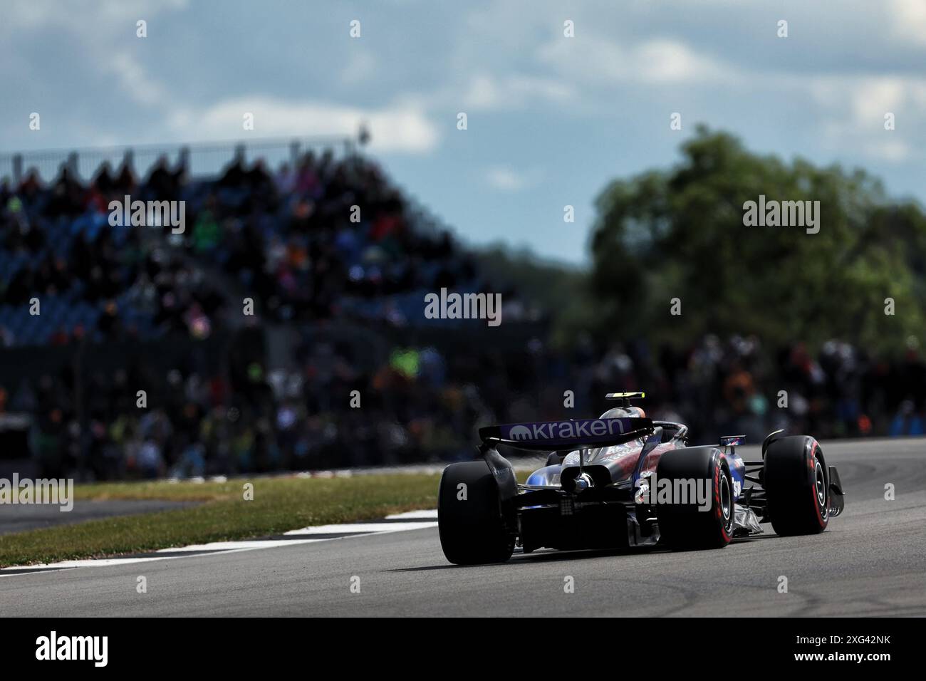 Silverstone, UK. 06th July, 2024. Logan Sargeant (USA) Williams Racing ...