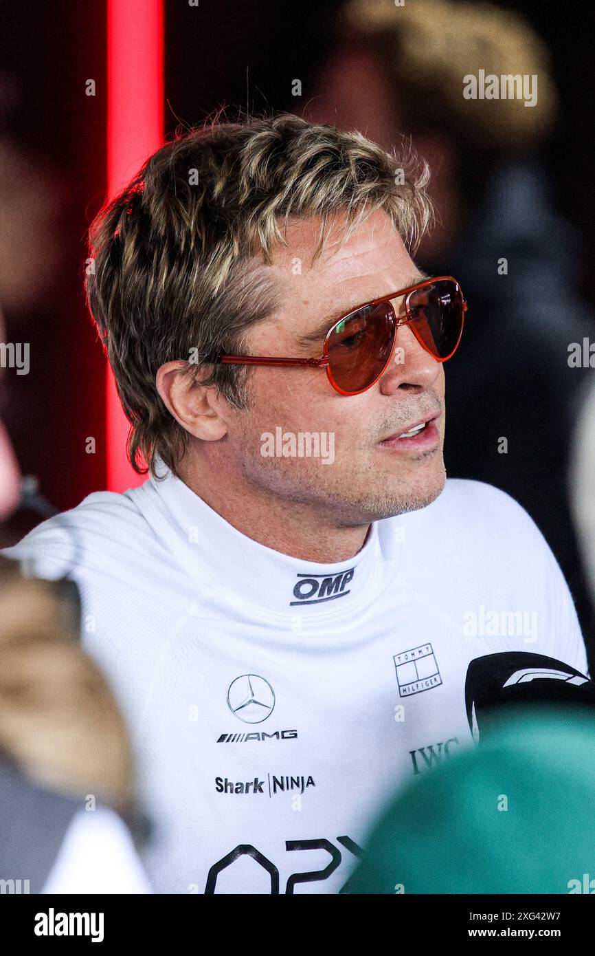 PITT Brad (USA), actor playing Sonny Hayes, driver of the fictional APX ...