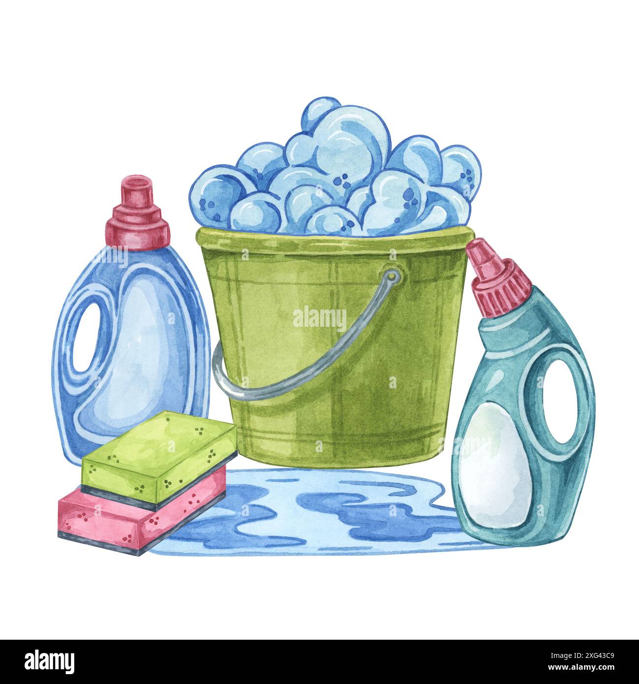 Cartoon cleaning hi-res stock photography and images - Alamy