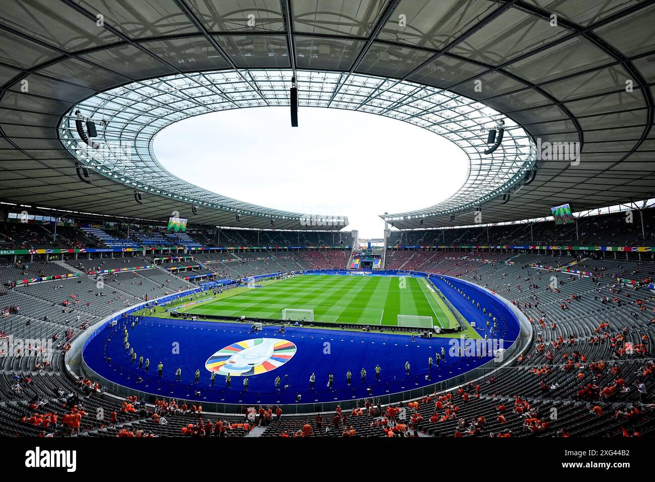 Berlin, Germany, July 6th 2024: General view inside the stadium prior ...