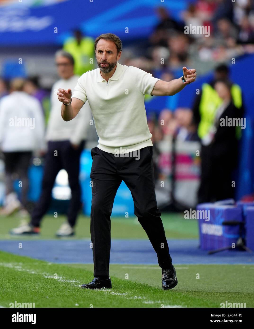 England manager Gareth Southgate during the UEFA Euro 2024, quarter ...