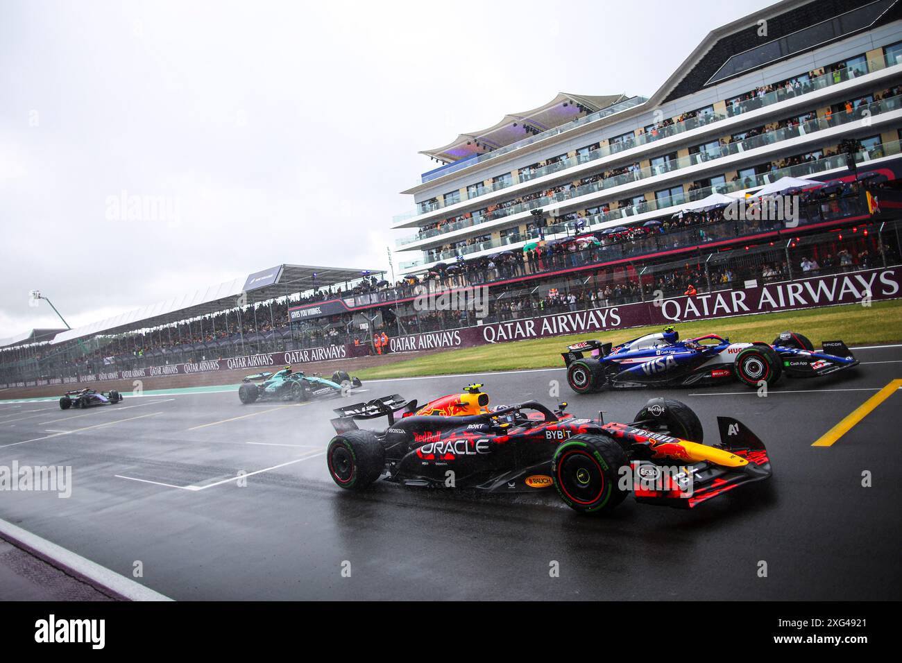 Silverstone, Royaume Uni. 06th July, 2024. 01 VERSTAPPEN Max (nld), Red ...