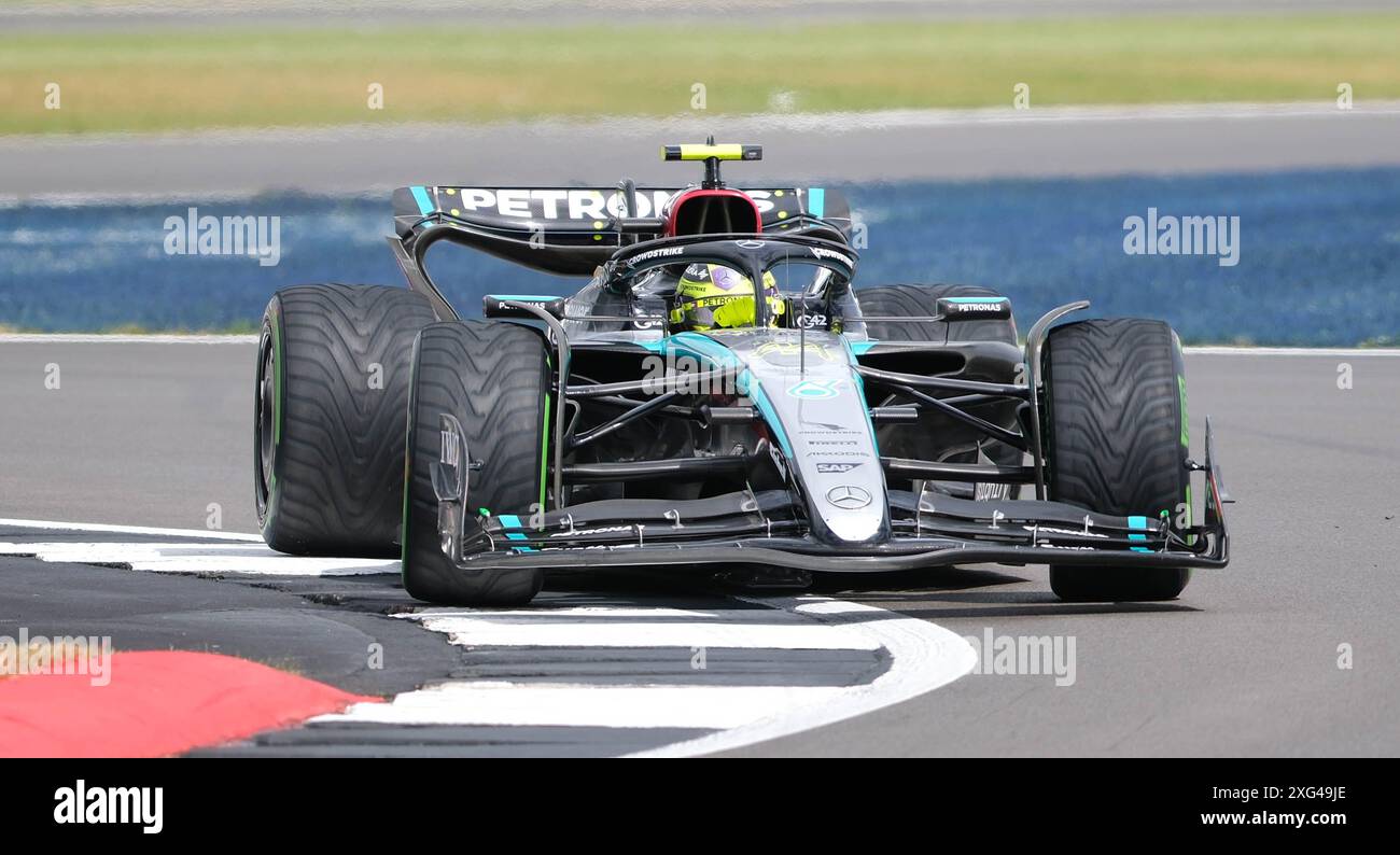 Silverstone Circuit, Northamptonshire, UK. 6th July, 2024. Formula 1 ...