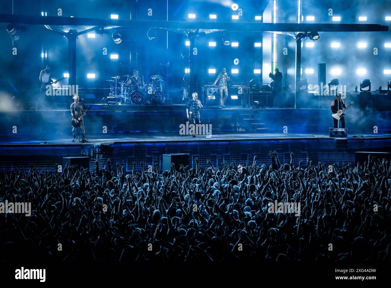 Copenhagen, Denmark. 05th, Juli 2024. The German industrial metal band ...