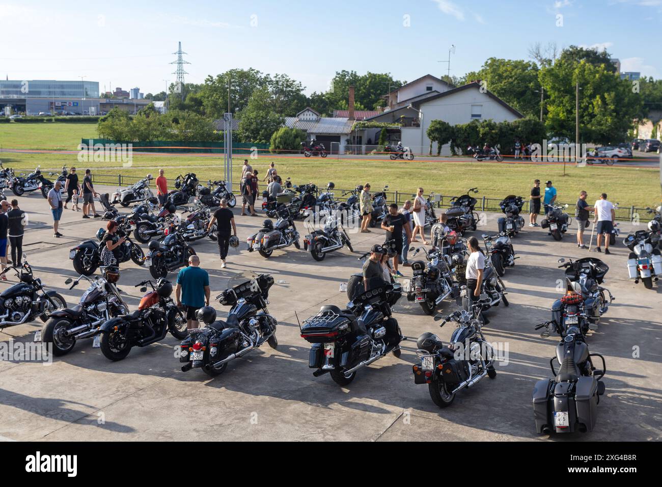 Osijek, Hrvatska. 06th July, 2024. American weekend - Car & Bike Show ...