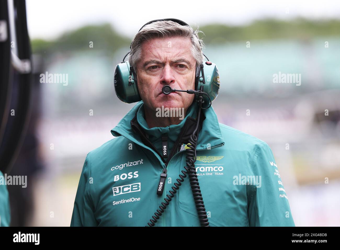 An engineer of Aston Martin during the Formula 1 Qatar Airways British ...