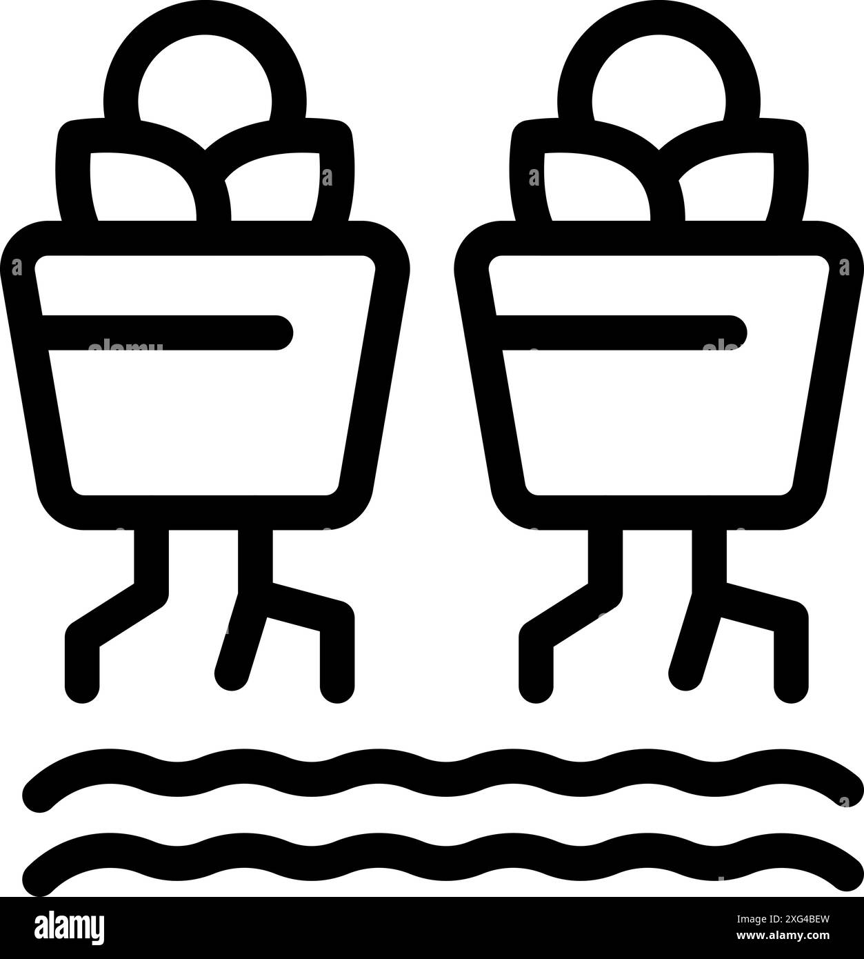 Hydroponics system growing plants in nutrient rich water without soil ...