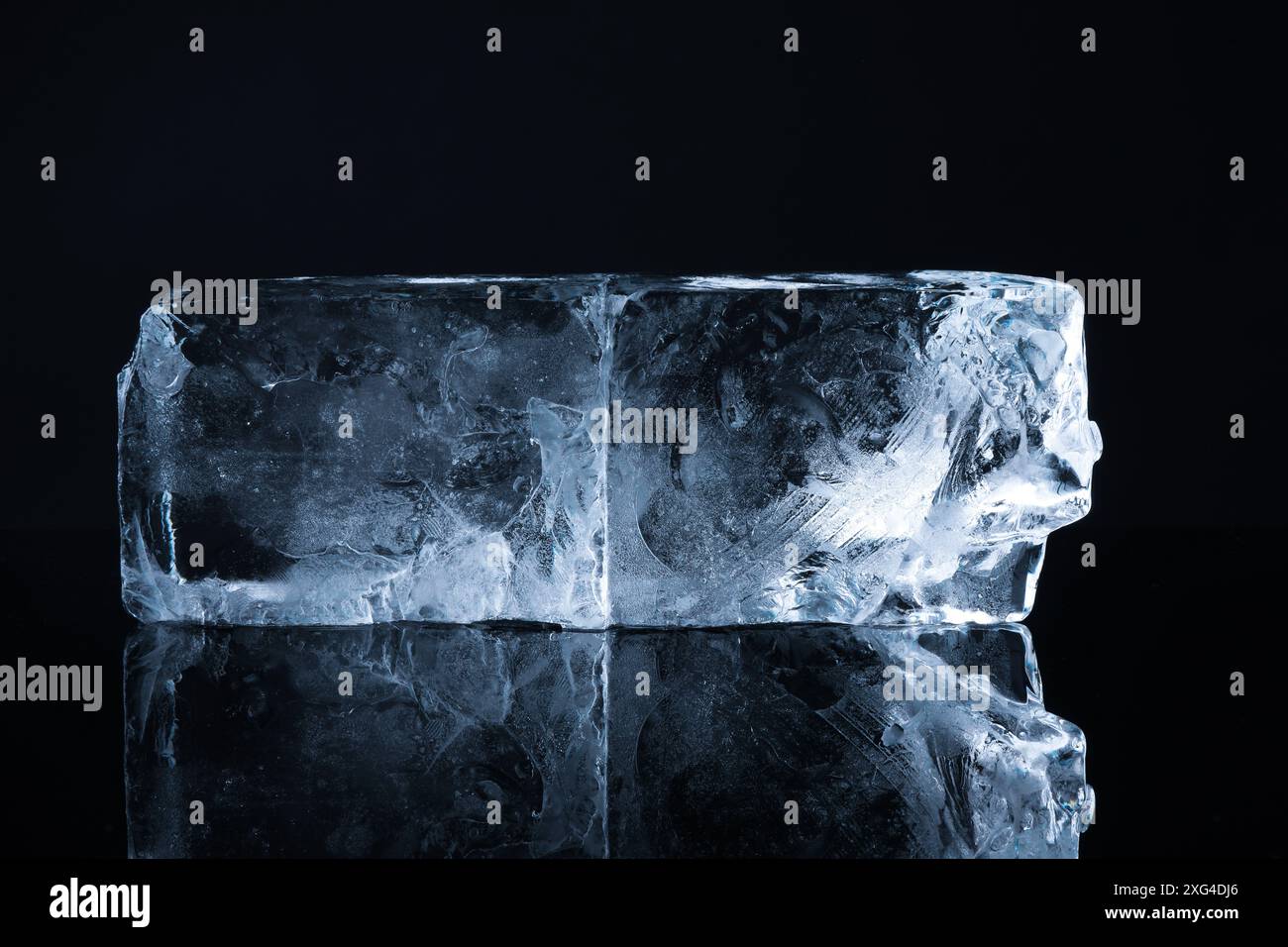Two ice blocks melting hi-res stock photography and images - Alamy
