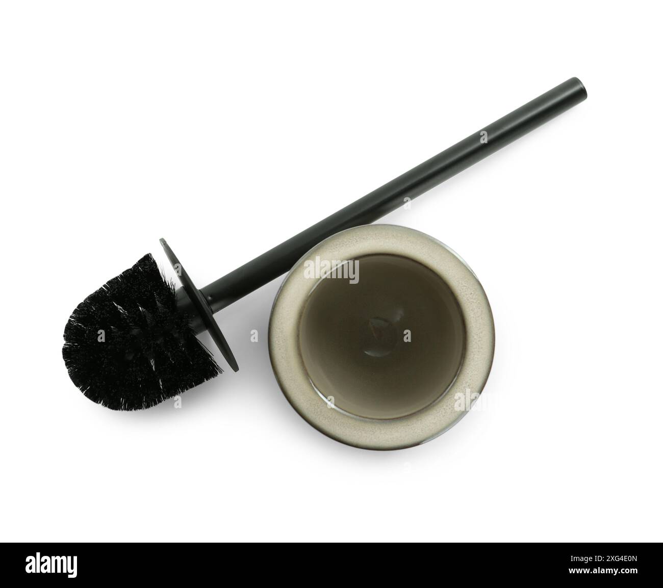 Toilet equipment top view Cut Out Stock Images & Pictures - Alamy