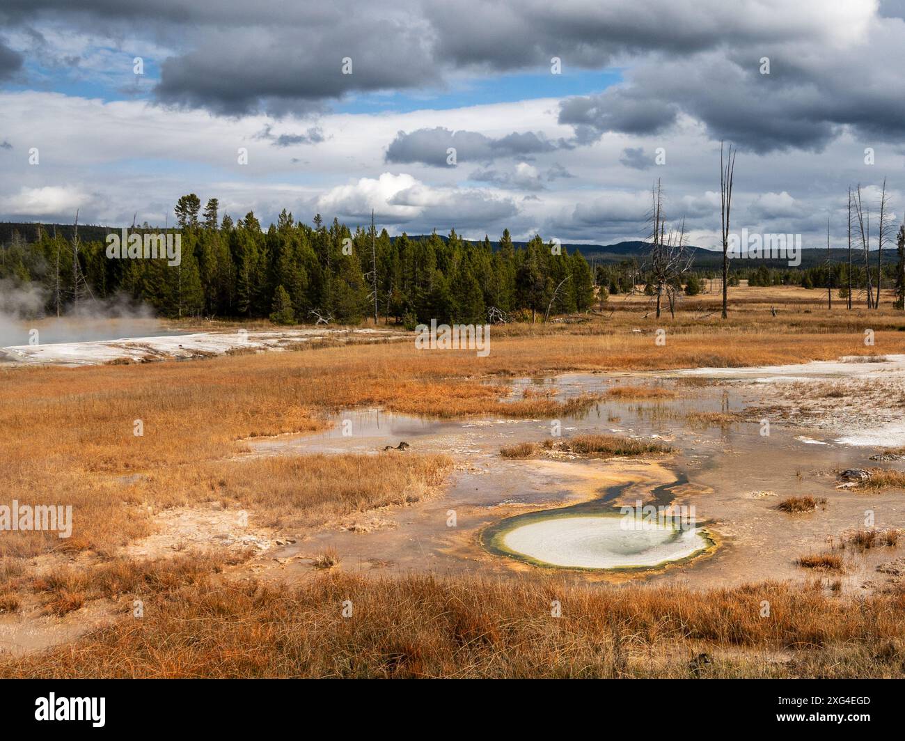 Sitting atop a massive super volcano, Yellowstone National Park is home ...