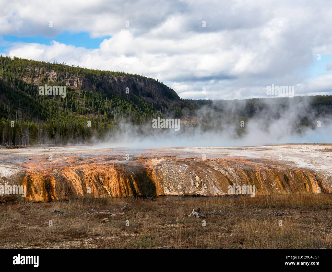 Sitting atop a massive super volcano, Yellowstone National Park is home ...