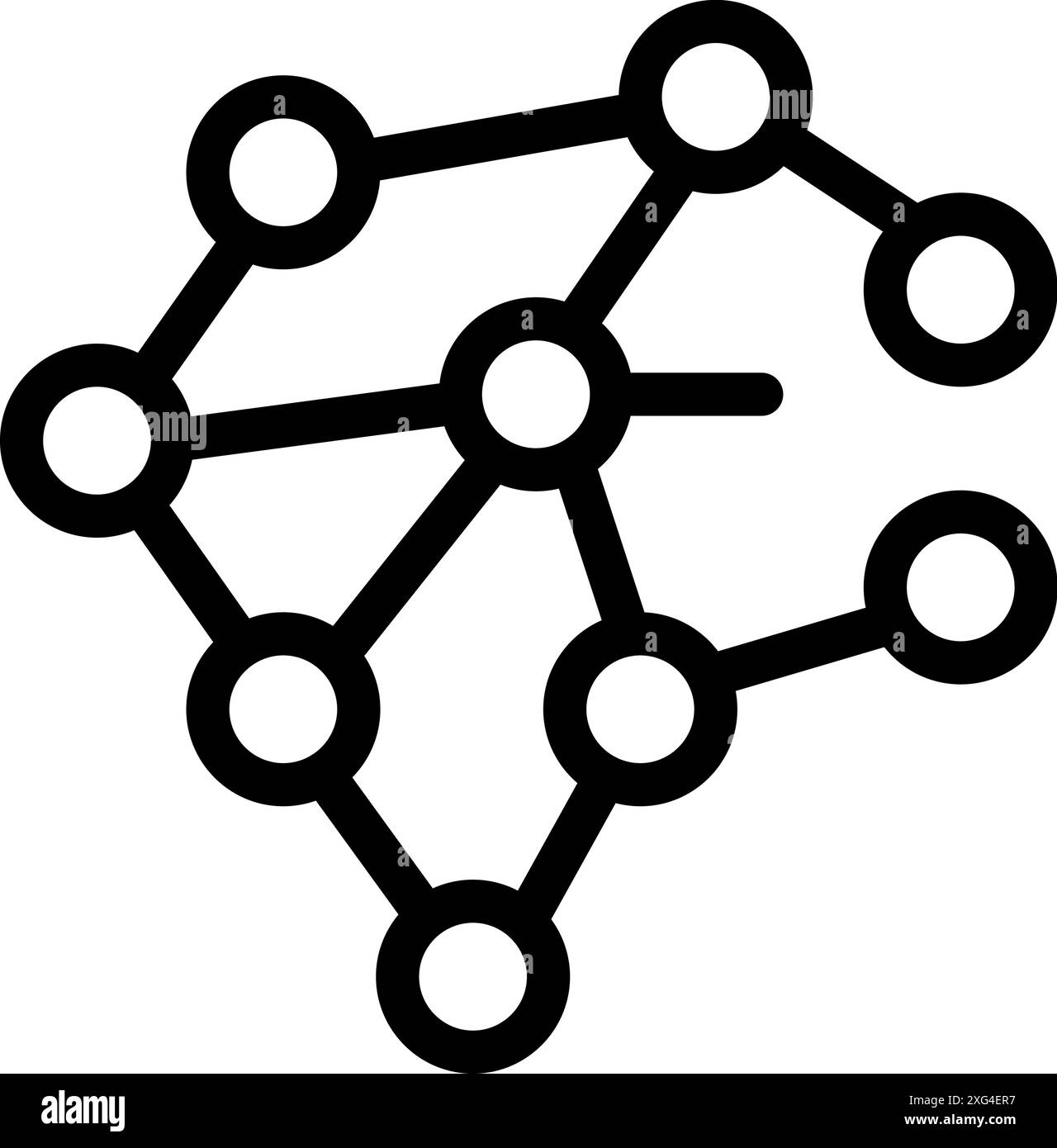 Global network internet things social Black and White Stock Photos & Images - Alamy