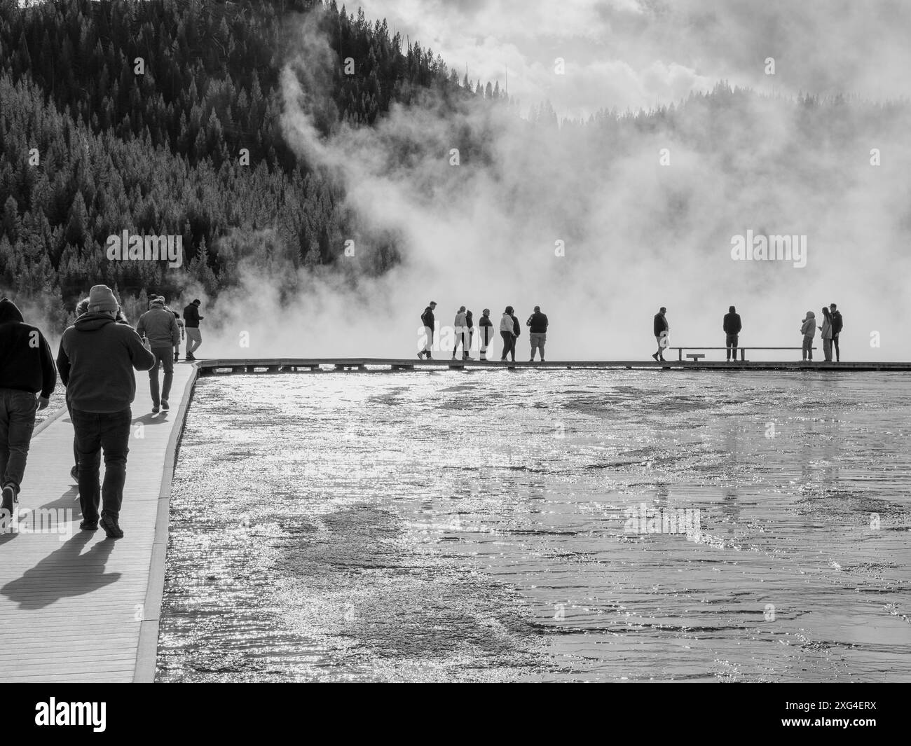 Sitting atop a massive super volcano, Yellowstone National Park is home ...