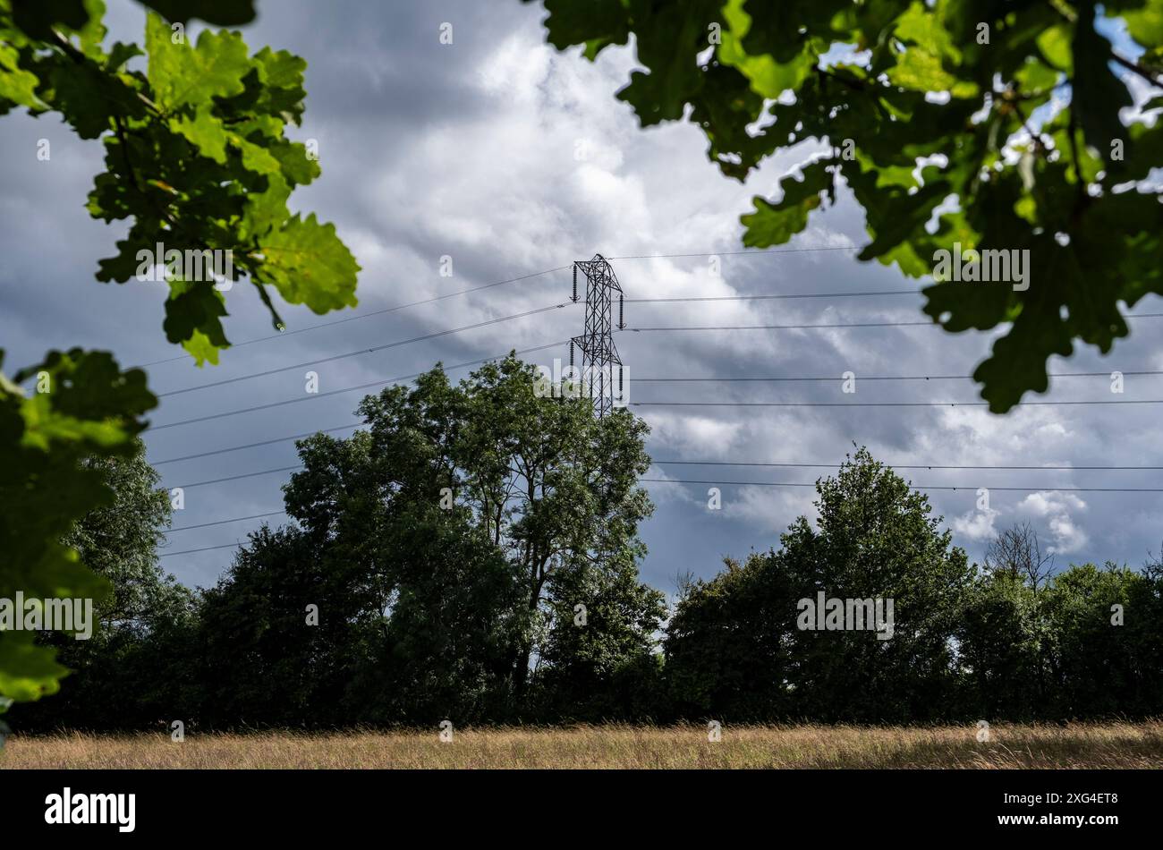 Pylon run hi-res stock photography and images - Alamy