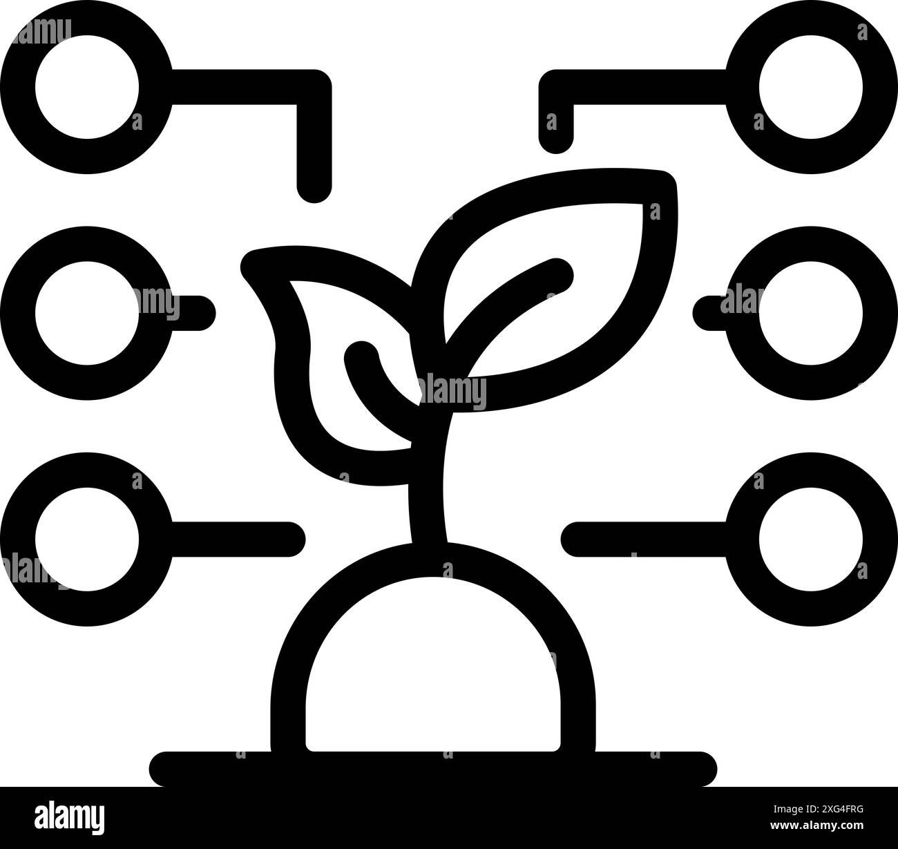 Smart agriculture diagram hi-res stock photography and images - Alamy