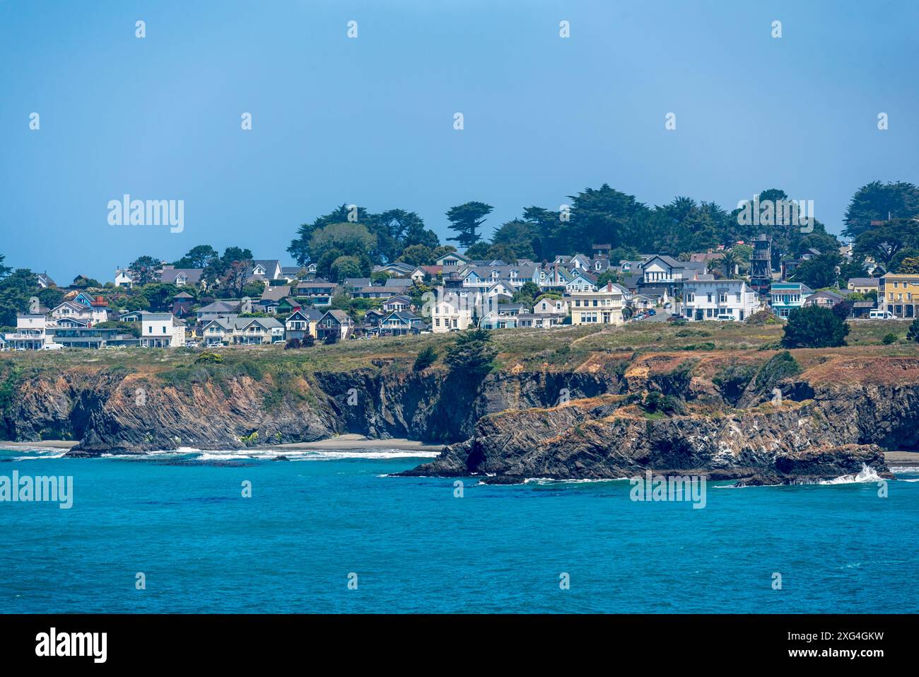 Downtown mendocino california hi-res stock photography and images - Alamy