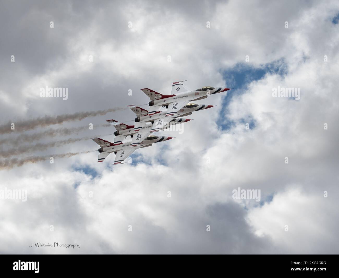 The incredible United States Air Force flight demonstration team, the ...