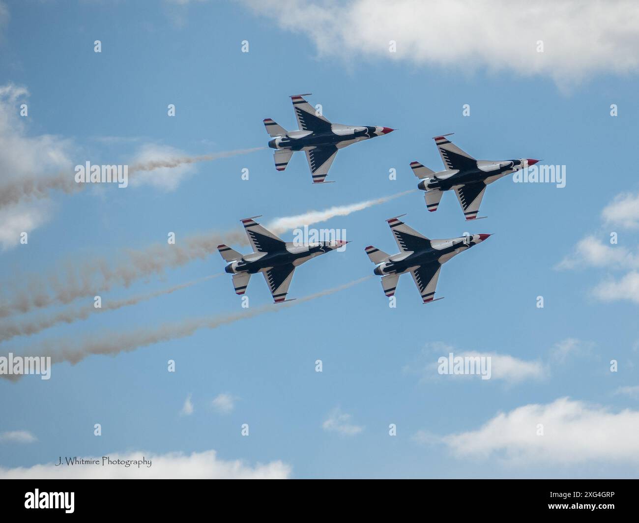 The incredible United States Air Force flight demonstration team, the ...