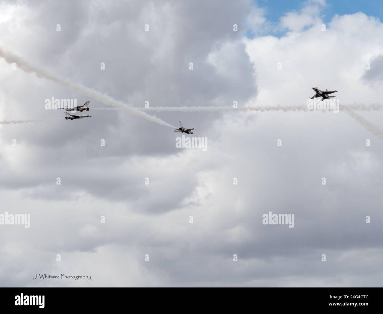 The incredible United States Air Force flight demonstration team, the ...