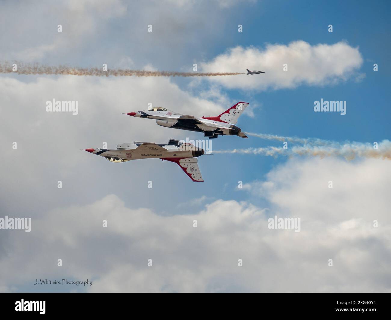The incredible United States Air Force flight demonstration team, the ...