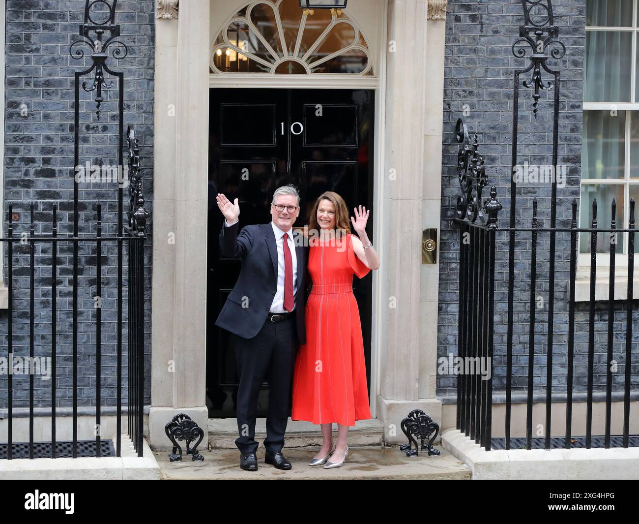 Keir starmer and his wife victoria hi-res stock photography and images ...
