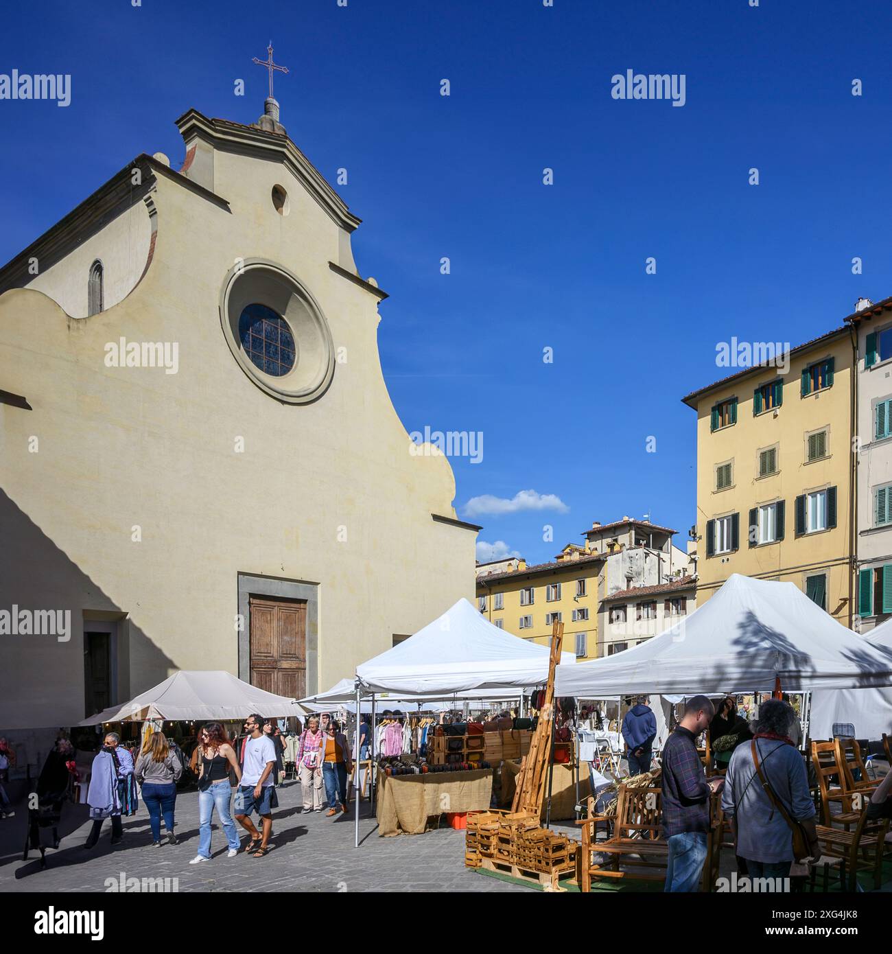 Florence, Italy, Firenzi, Basilica di Santa Spirito Stock Photo - Alamy