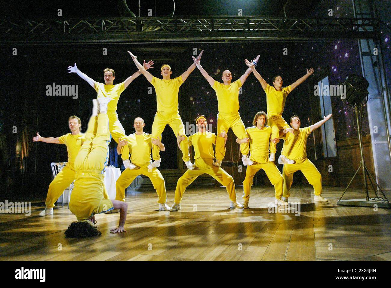 Competitive gymnastics display hi-res stock photography and images - Alamy