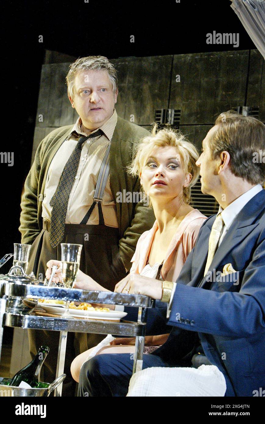 l-r: Simon Russell Beale (George Moore), Essie Davis (Dorothy Moore ...