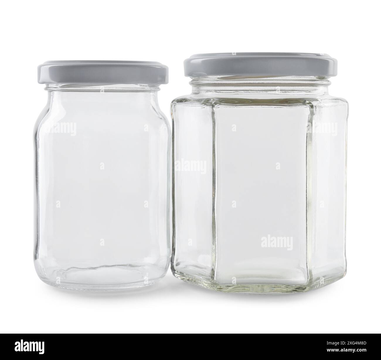 Empty transparent glass jars hi-res stock photography and images - Alamy