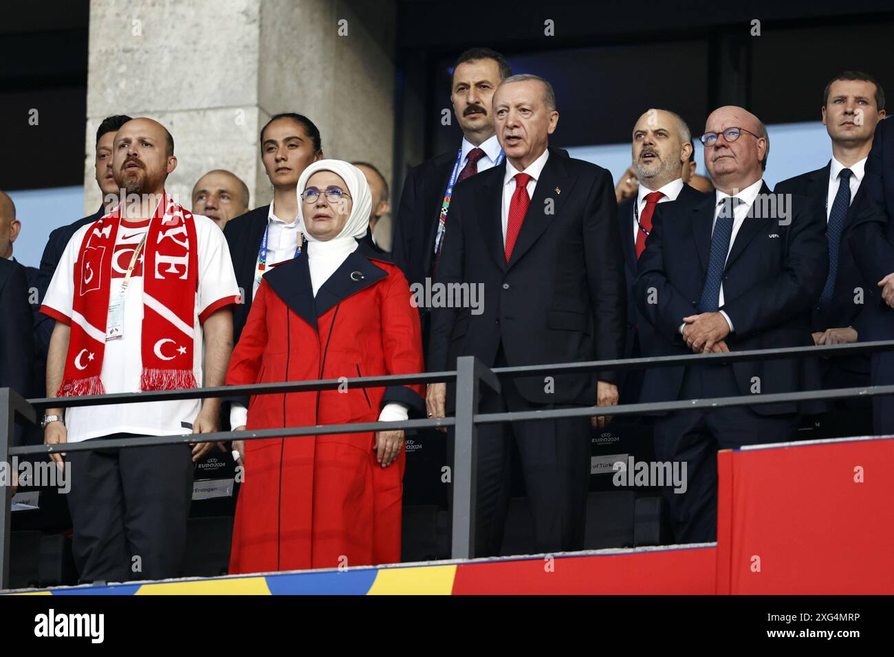 BERLIN - Turkish President Recep Tayyip Erdogan and his wife Emine ...