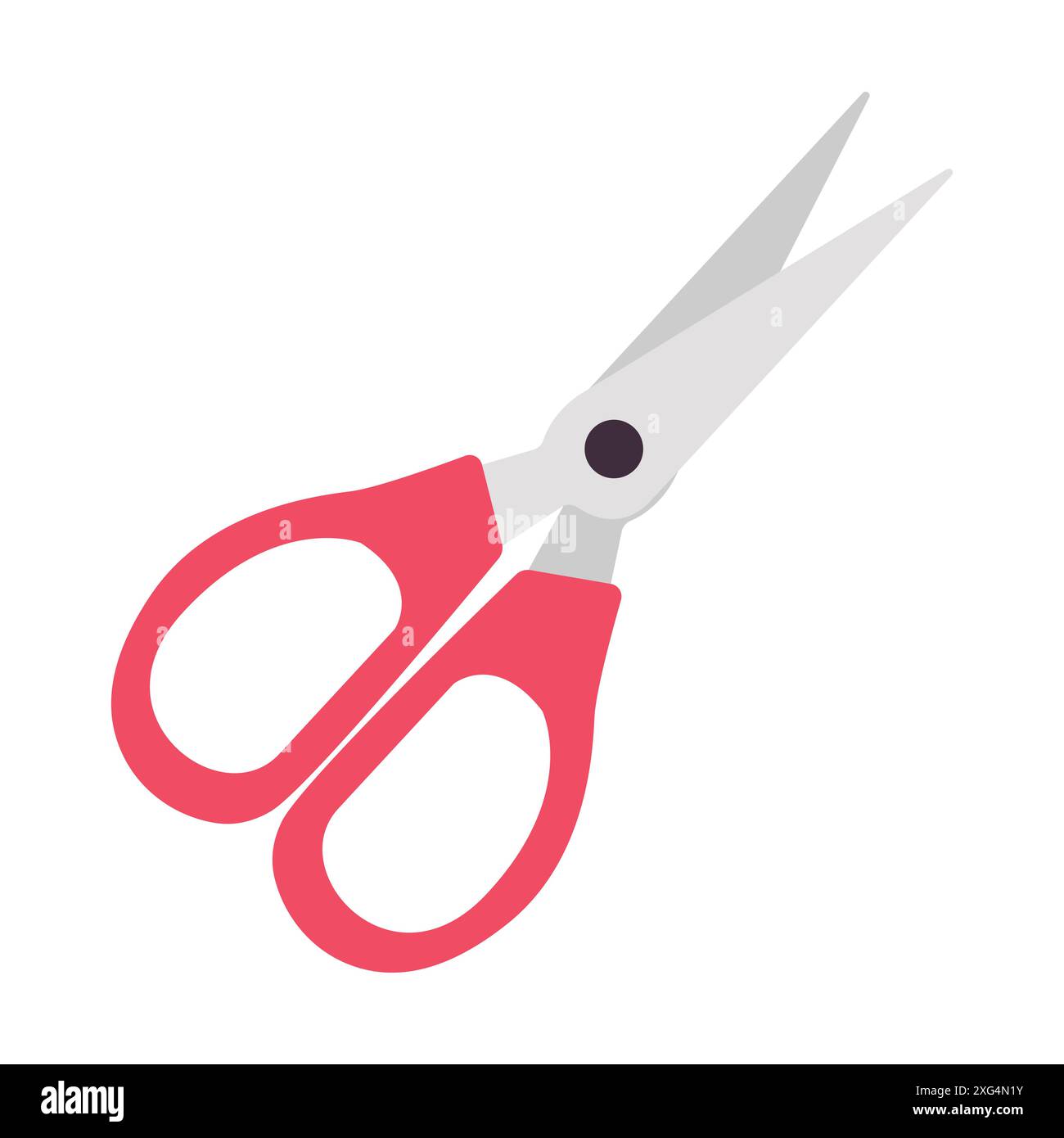 Scissors. Back to school. School supplies. Vector illustration Stock ...