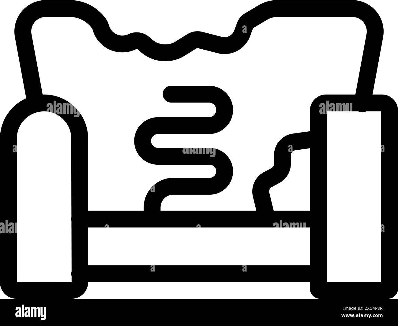 Glowing heating element Black and White Stock Photos & Images - Alamy