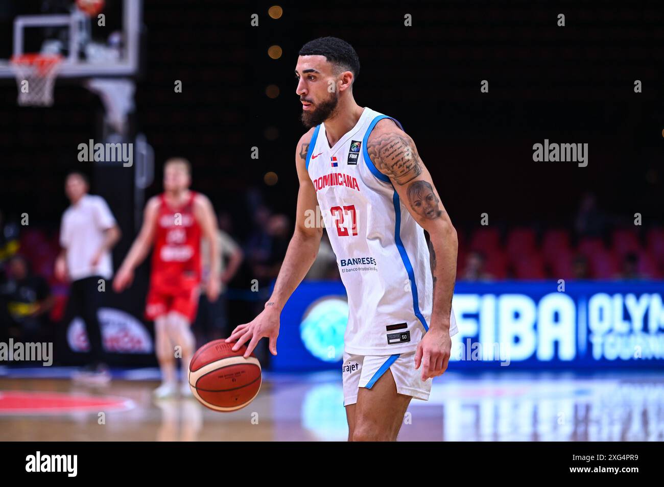 27 Christopher Theoret Duarte of Dominican Republic is playing during ...