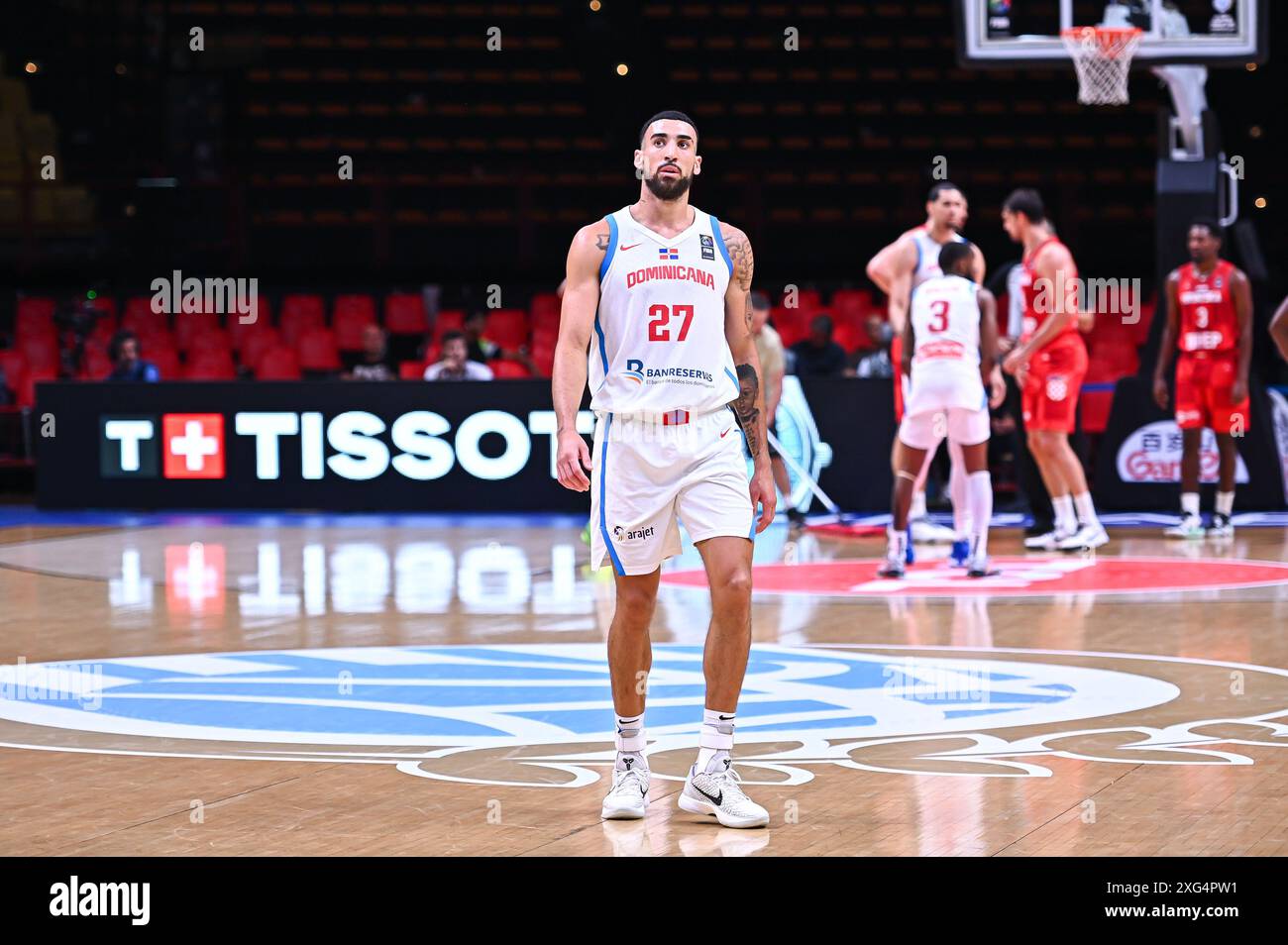 27 Christopher Theoret Duarte of Dominican Republic is playing during ...