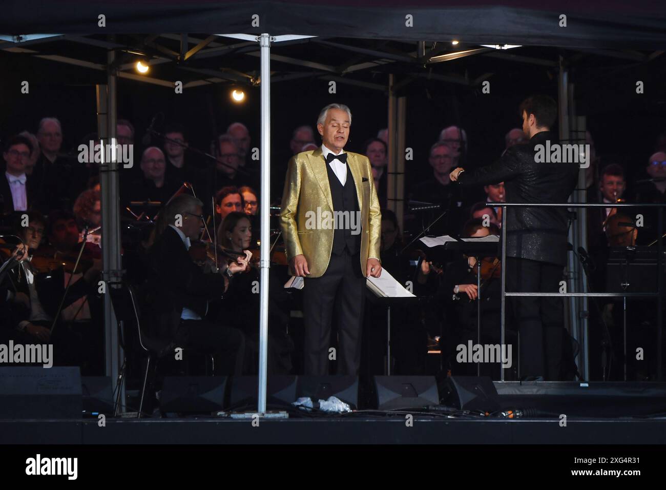 London, UK. 05th July, 2024. LONDON, ENGLAND - JULY 05: Andrea Bocelli ...