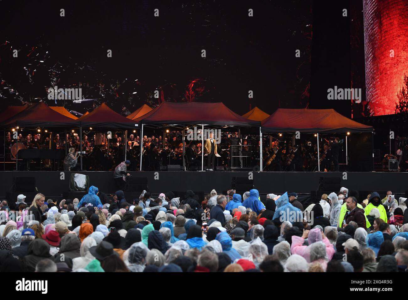 London, UK. 05th July, 2024. LONDON, ENGLAND - JULY 05: Andrea Bocelli ...