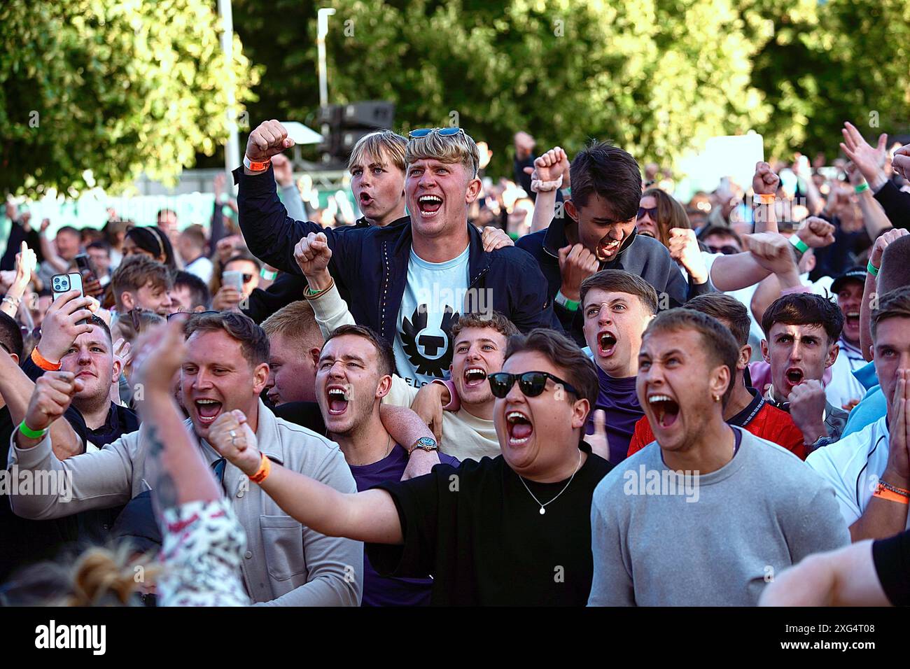 Brighton, East Sussex, UK. 6th July 2024. Football Fans at “4TheFans ...